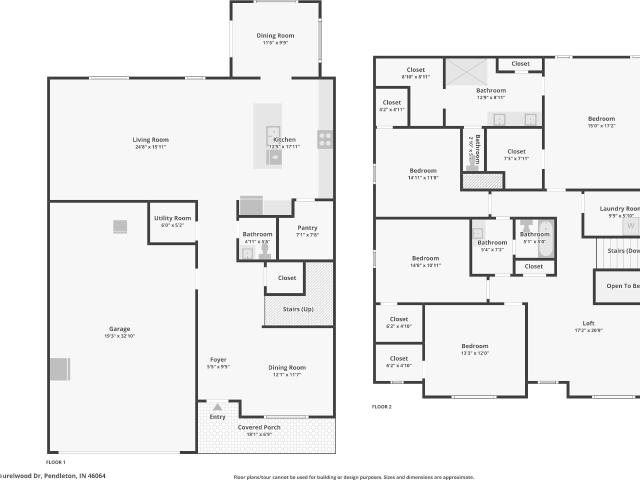 6673 Laurelwood Dr, Pendleton, IN 46064 | MLS #22089