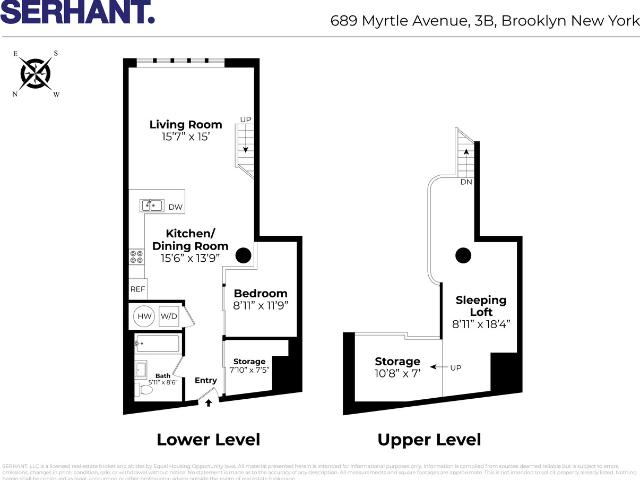 689 Myrtle Avenue, Unit 3B | Compass