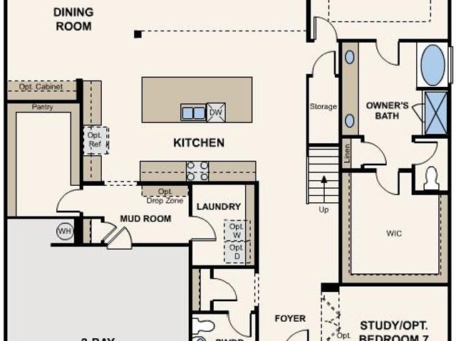 6 Bed, 5 Bath New Home plan in Cumming, GA