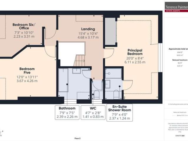 6 bed house for sale