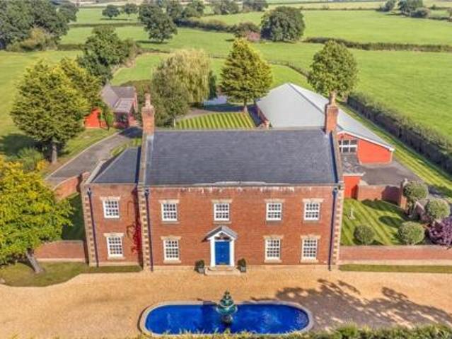 6 Bedroom Detached House For Sale In Minshull Vernon, Cheshire