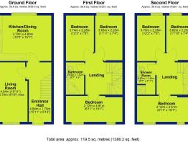 6 bedroom end of terrace house for rent in Gadd Street, Nottingham, NG7