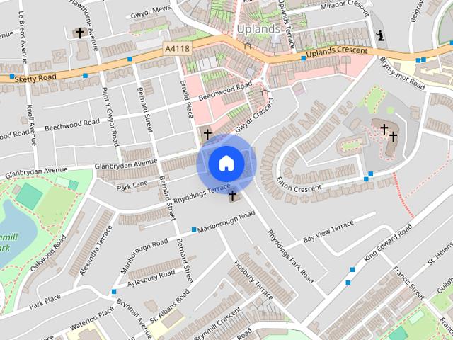 6 bedroom end of terrace house to rent