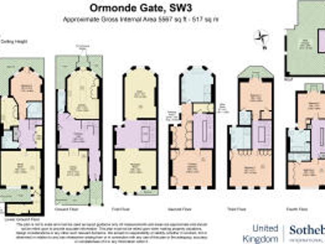 6 bedroom house for sale in Ormonde Gate, Chelsea, London, SW3