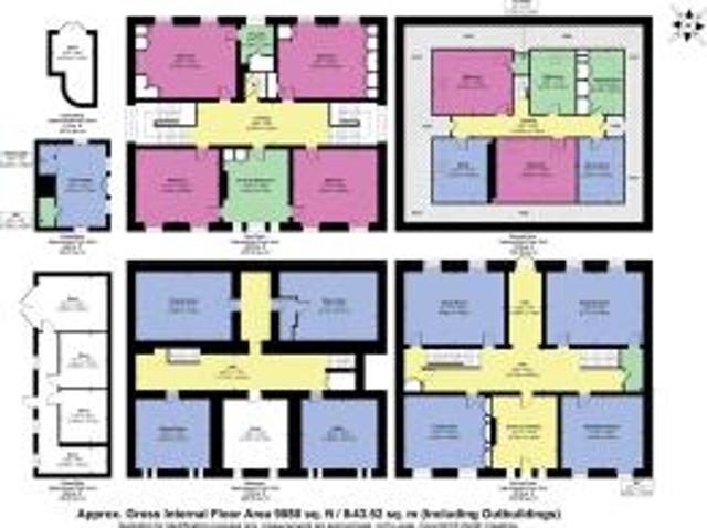 6 bedroom terraced house for sale in Thorp Arch Hall, Thorp Arch, LS23 7AW, LS23