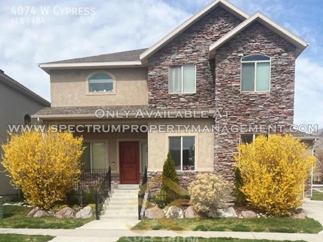 6 BR, 3.5 BA Apartment 4074 W Cypress, Cedar Hills, UT 84062