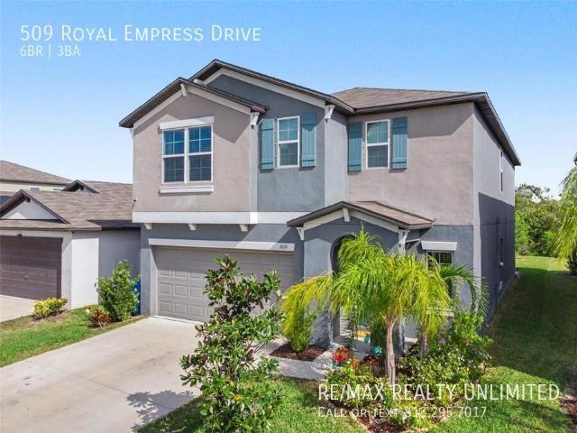 6 BR, 3 BA Apartment 509 Royal Empress Drive, Ruskin, FL 33570