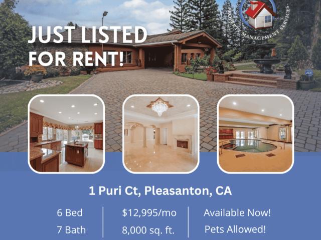 6 BR, 7 BA Apartment 1 Puri Ct, Pleasanton, CA 94588