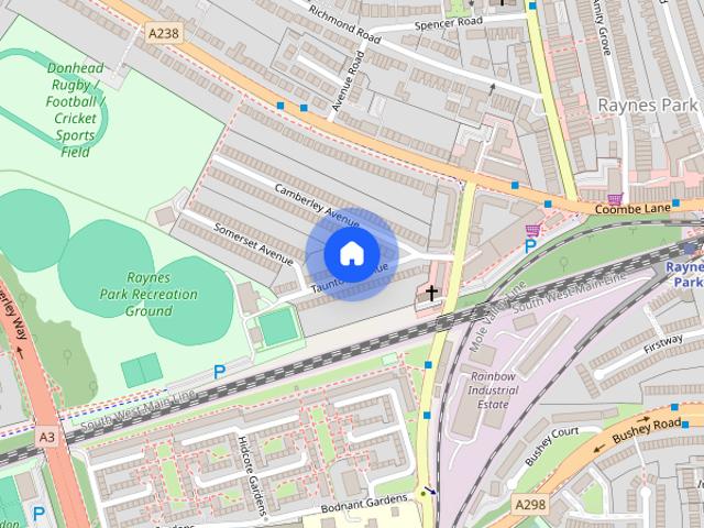 6 Taunton Avenue, SW20
