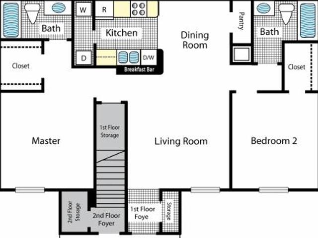 $700 / 2br 1077ft² Gated Community! Pine Club