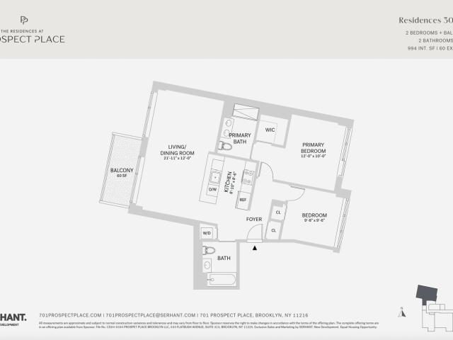 701 Prospect Place, Unit 301