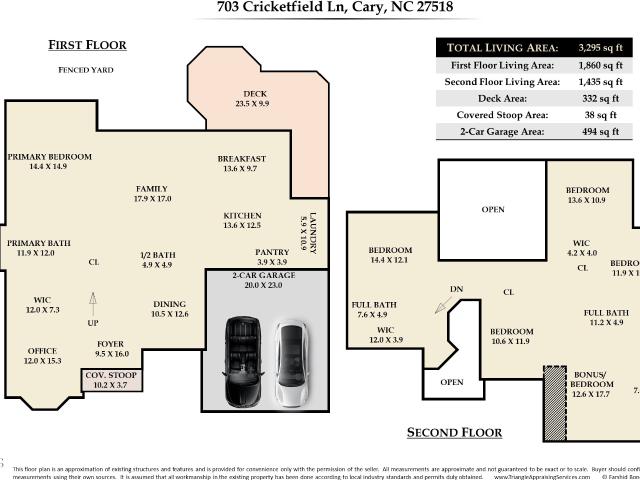 703 Cricketfield Ln, Cary, NC 27518 | MLS #10157 | Compass