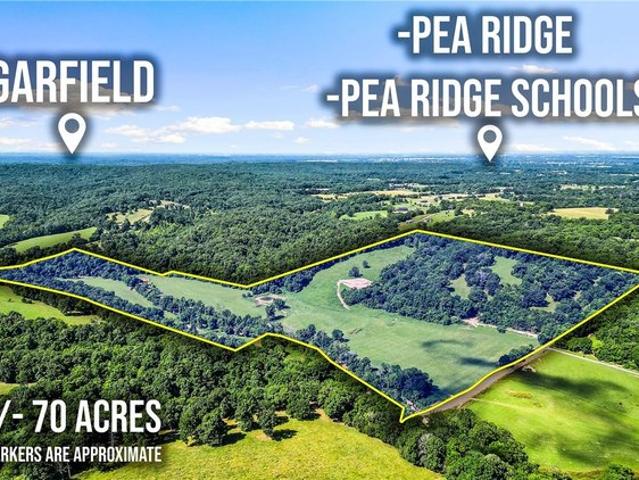 70 Acres Gann Rdg Lot 1 and Old Wire Rd, Garfield, AR 72732