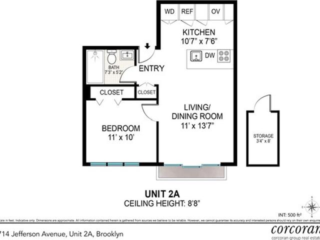 714 Jefferson Ave Apt 2A, Brooklyn, NY 11221