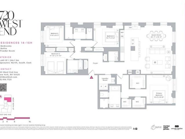 720 W End Ave Apt 14H, New York, NY 10025