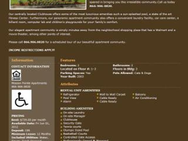 $739 / 2br *FCAA 2012 Community of the Year Affordable. Half Month Free. Jacksonville International Airport map