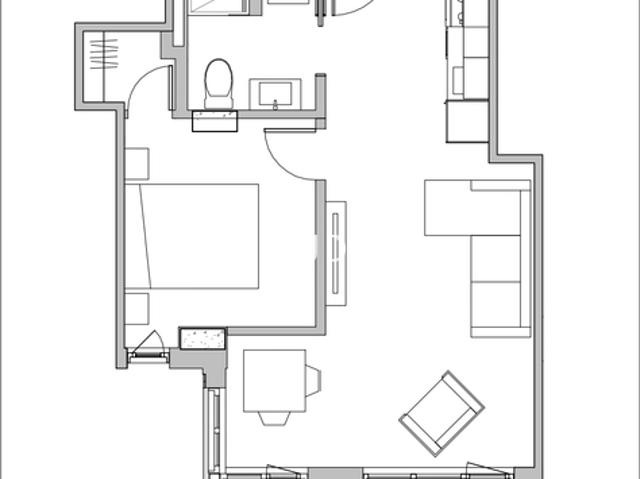 742 Rue William, 1 bed, 1 full bath