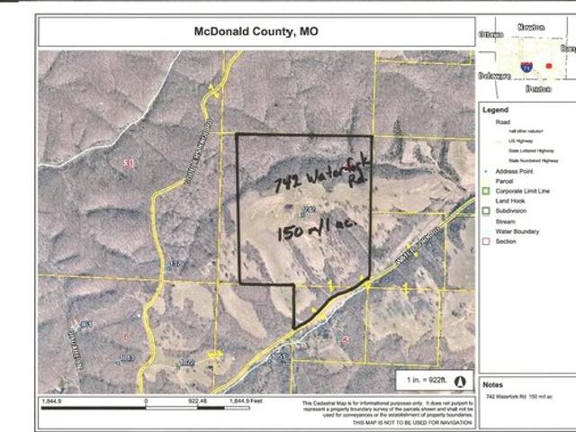 742 Waterfork Rd, Pineville, MO 64856