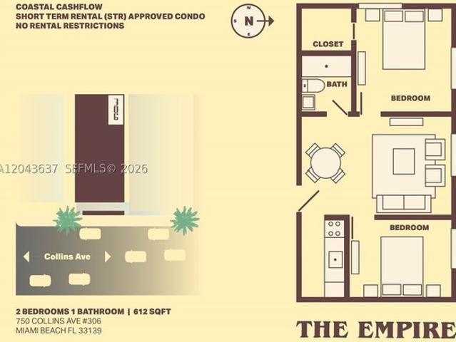 750 Collins Ave Apt 306, Miami Beach, FL 33139