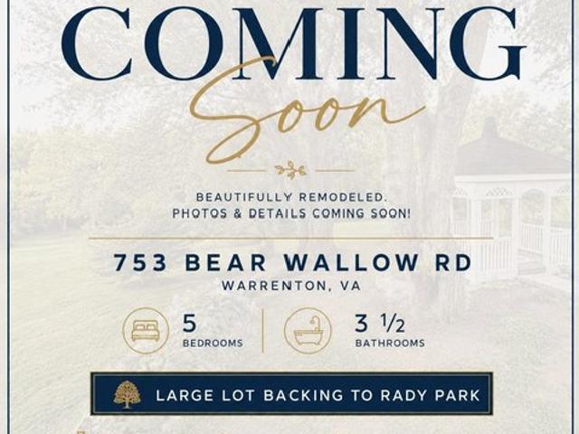 753 Bear Wallow Rd, Warrenton, VA 20186