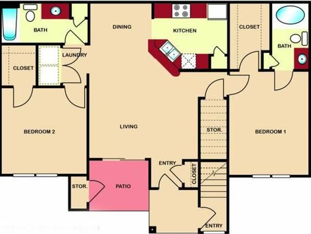 $755 / 2br 1200ft² Fits Your Style! Modern Home Décor Finishes