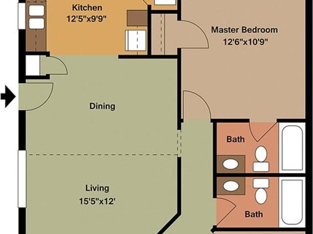 7618 GRESHAM HILLS DRIVE 3 Bedrooms, 2 Bathrooms