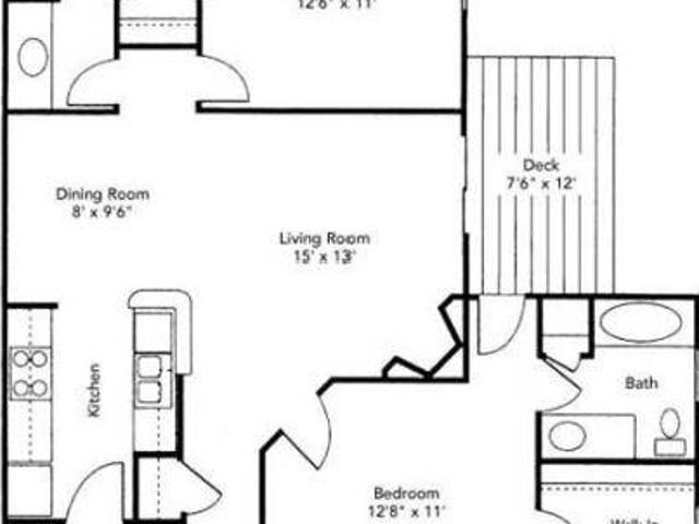 $765 / 2br 1027ft² The Racquet Club Crosby Drive