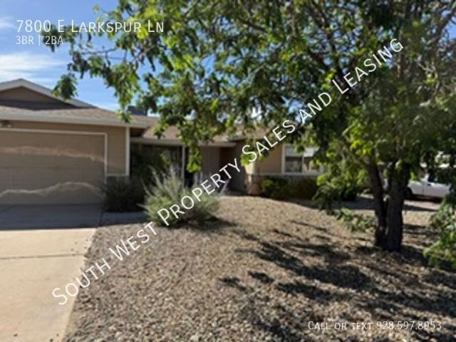 7800 E Larkspur Ln, 3 beds, 2 full baths