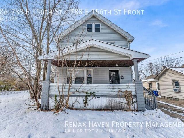 788 E 156th St | Front, Cleveland Spacious 3 bed 1 bath multi family home!