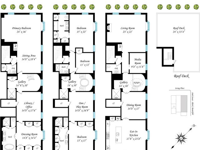 78 Irving Place, Unit PH