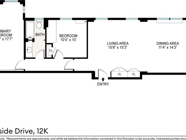 790 Riverside Drive, Unit 12K
