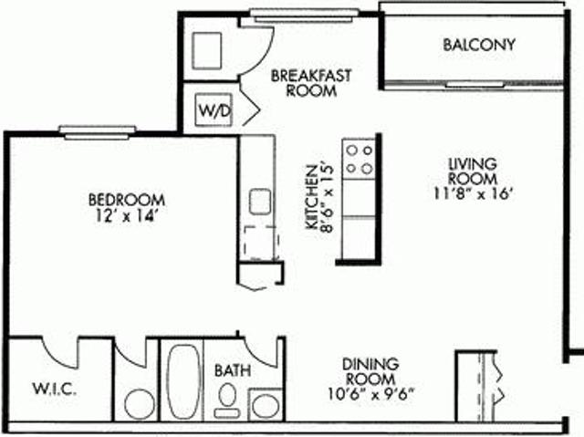 $799 / 1br 750ft² FREE APRIL RENT! Move in March, 1BR 1BA only $799! One Left! Brookside Apartments