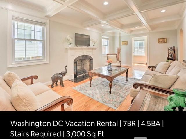 7 BR, 4.5 BA Apartment Main House At 1304 Van Buren Street Northwest, Washington, DC 20012
