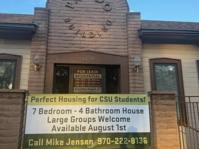 7 Br, 4 bath, Condo 1020 S College Ave