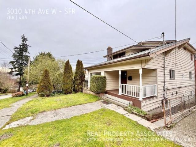 7 Br, 4 bath, Single Family 3010 4th Ave W