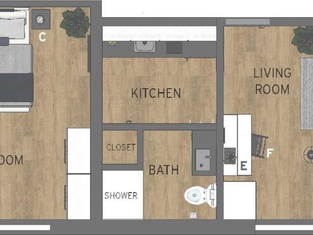 7 S. Linn Street 1 Bedroom Apartment for Rent at 7 S Linn St, Iowa City, IA 52240 Longfellow