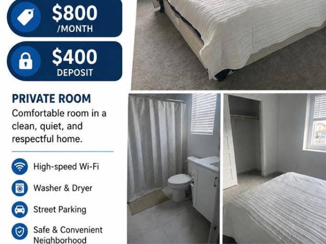 $800 Room/Rent Henderson Nv 89011