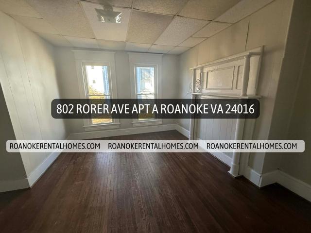 802 Rorer Ave SW 2 Bedroom Apartment for Rent at 802 Rorer Ave Sw, Roanoke, VA 24016 West End