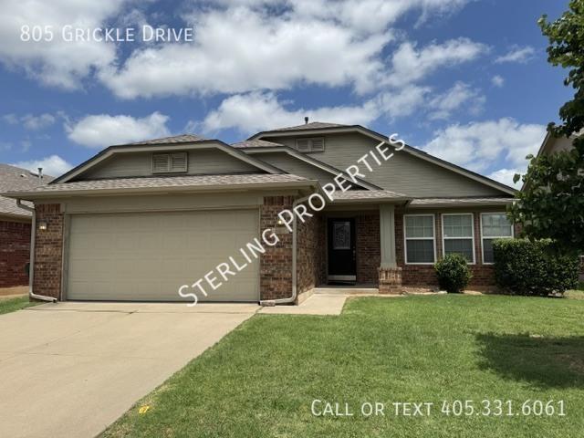 805 Grickle Drive, 3 beds, 2 full baths