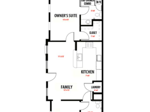 807 N O'Neil Street 2 Bedroom Apartment for Rent at 807 N Oneil St, Clayton, NC 27520