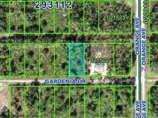 808 GARDENIA DR, INDIAN LAKE ESTATES, FL 33855 Vacant Land For.
