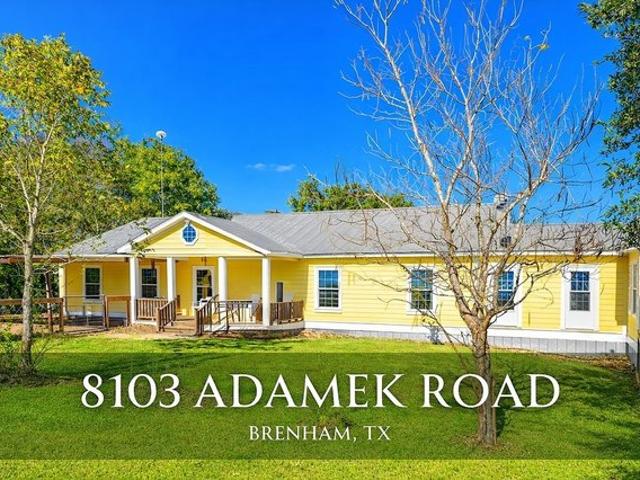 8103 Adamek Rd, Brenham, TX 77833