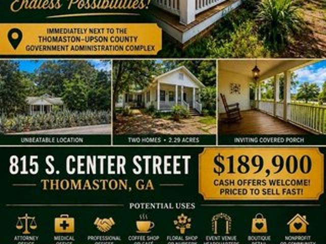 815 S Center St, Thomaston, GA 30286