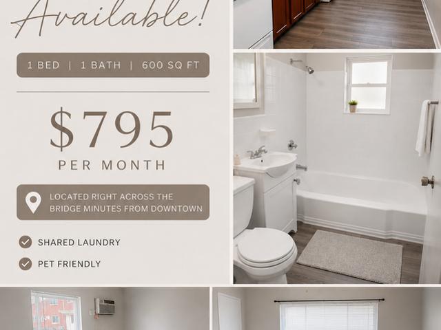 820 French Street 1 Bedroom Apartment for Rent at 820 French St, Jeffersonville, IN 47130