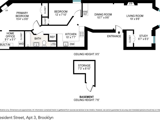 822 President Street, Unit 3 | Compass