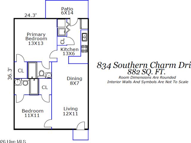834 Southern Charm Dr, Wilmington, NC 28412 | MLS #100563 | Compass