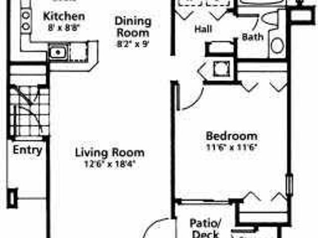 $839 / 1br HUGE Floor Plan!