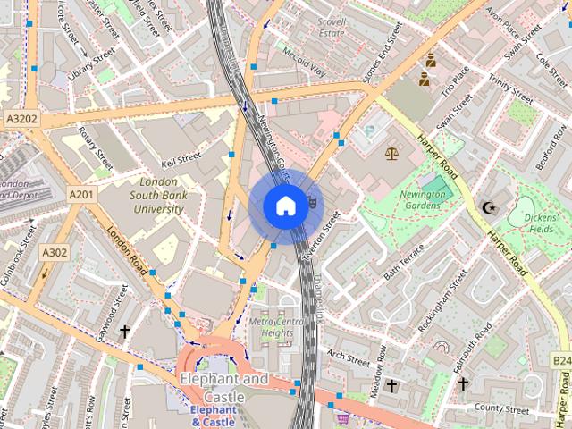 87b Newington Causeway, Elephant And Castle, London, SE1