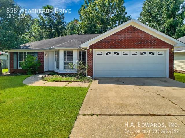 858 Weatherby Drive, 3 beds, 2 full baths