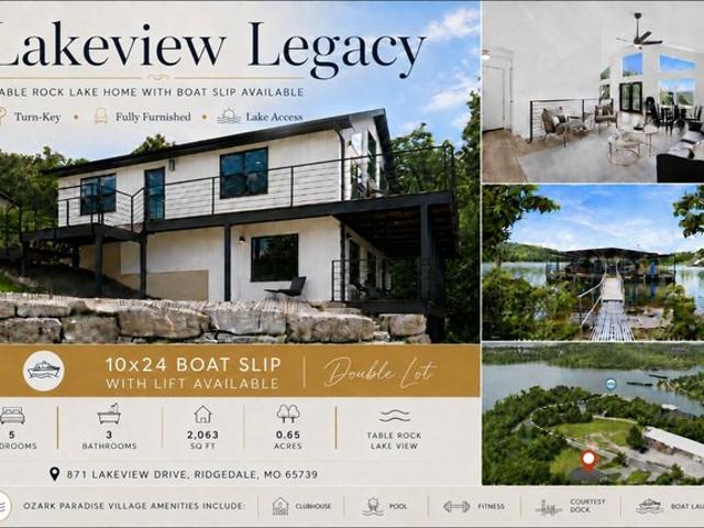 871 Lakeview Dr, Ridgedale, MO 65739